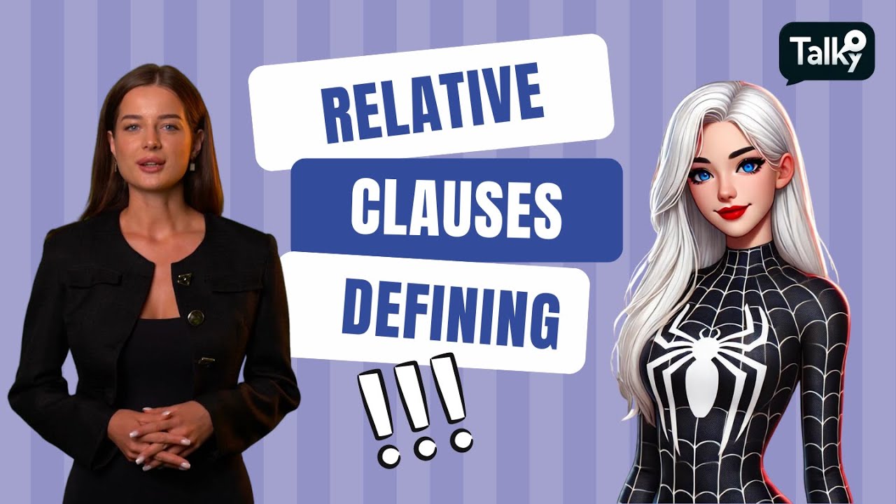 Master Relative Clauses with Jennifer & Kate | English Grammar Made Easy! | Talky - YouTube