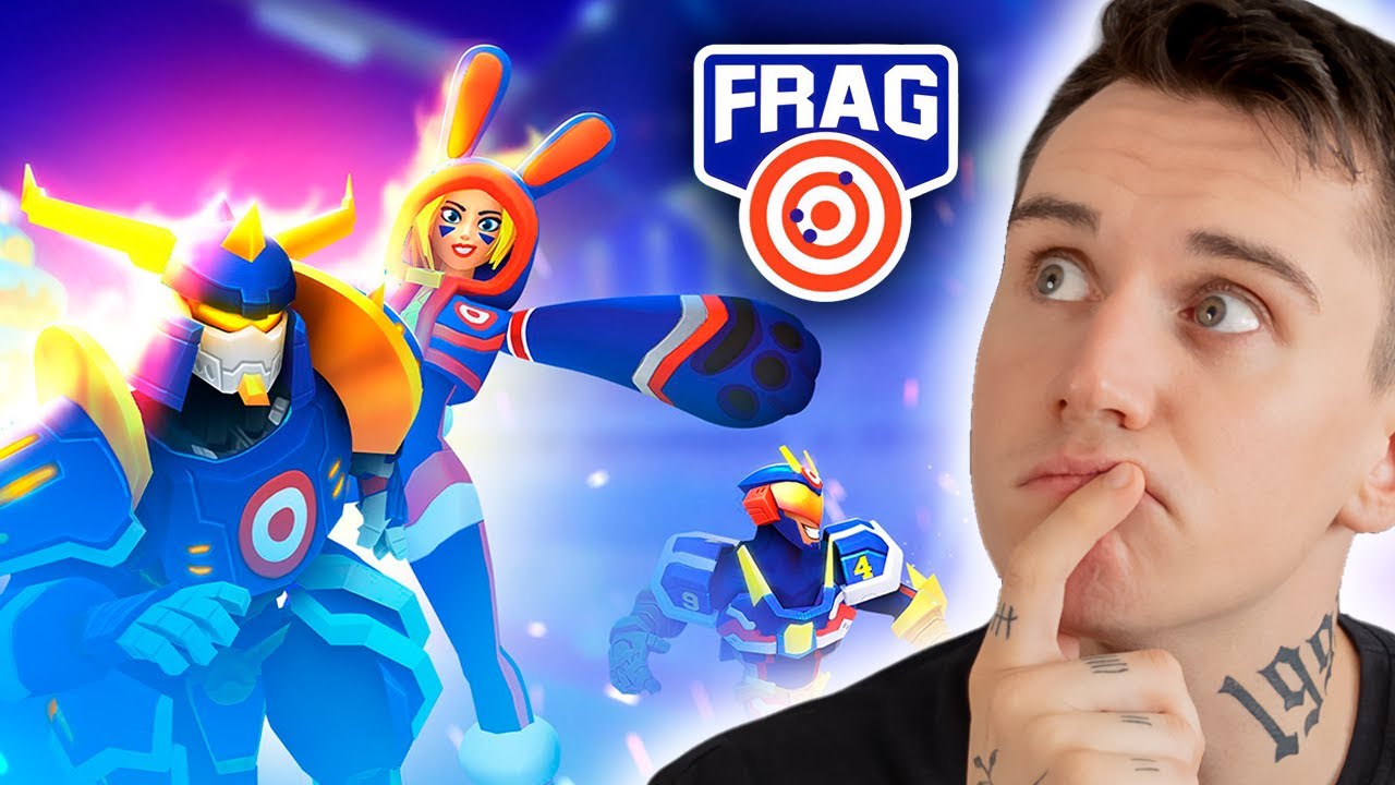 Je TESTE le jeu FRAG sur mobile 🎯 - Un FORTNITE MOBILE ? - YouTube