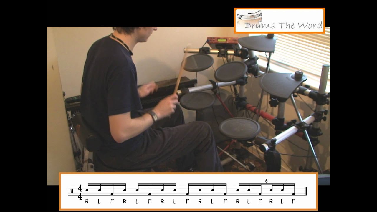 How To Play Linear Drum Beats & Fills (Free Drum Lesson) - RLF - YouTube
