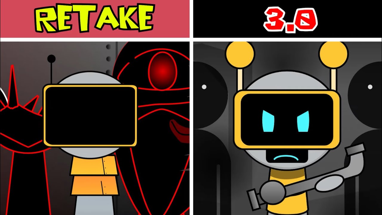 Corruptbox sprunki retake VS sprunki incredibox - YouTube