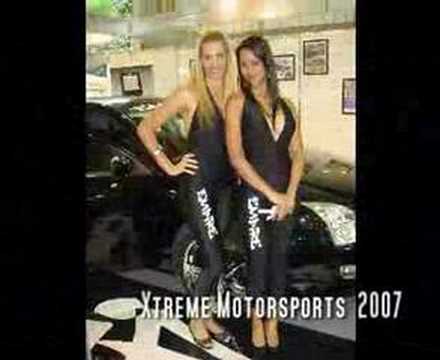 Xtreme Motorsports 2007 com as panicats Juju e Babi