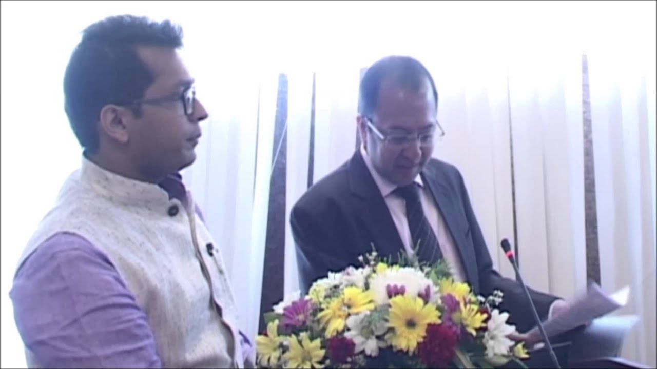 Mr. Rahul Chamaria and Mr. Pankaj Kejriwal at India-Lao PDR Business ...