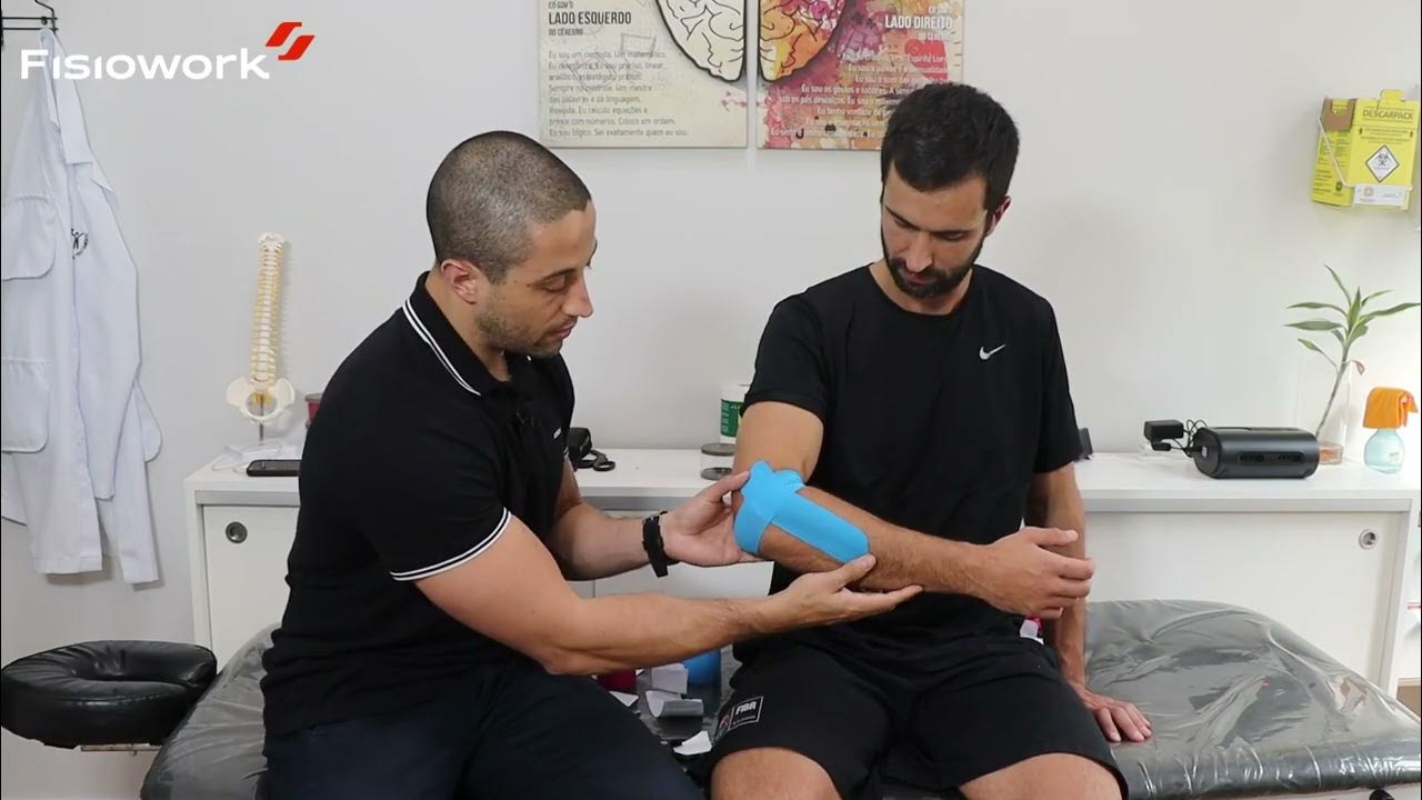 EPICONDILITE MEDIAL E LATERAL, BANDAGEM FUNCIONAL, KINESIOTAPING - YouTube