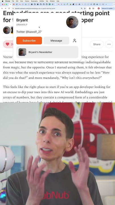 Introduction to Vector Embeddings in AI - YouTube