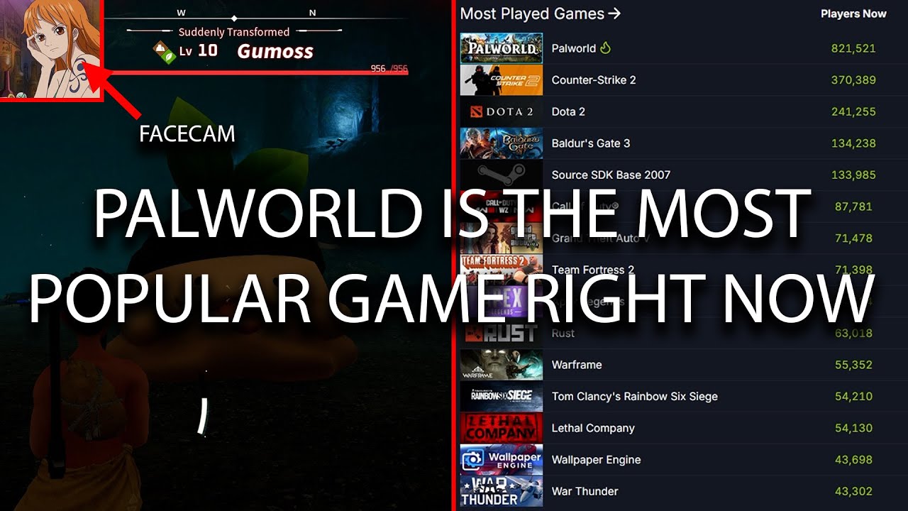 Palworld is the most popular game RIGHT NOW! - YouTube