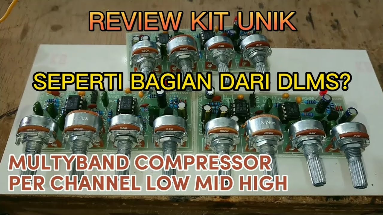 Review kit multyband compressor per channel seperti crossover plus ...