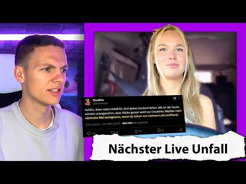 Streamerin Fini baut Live einen Unfall und rechtfertigt sich mit peinlichen Aussagen