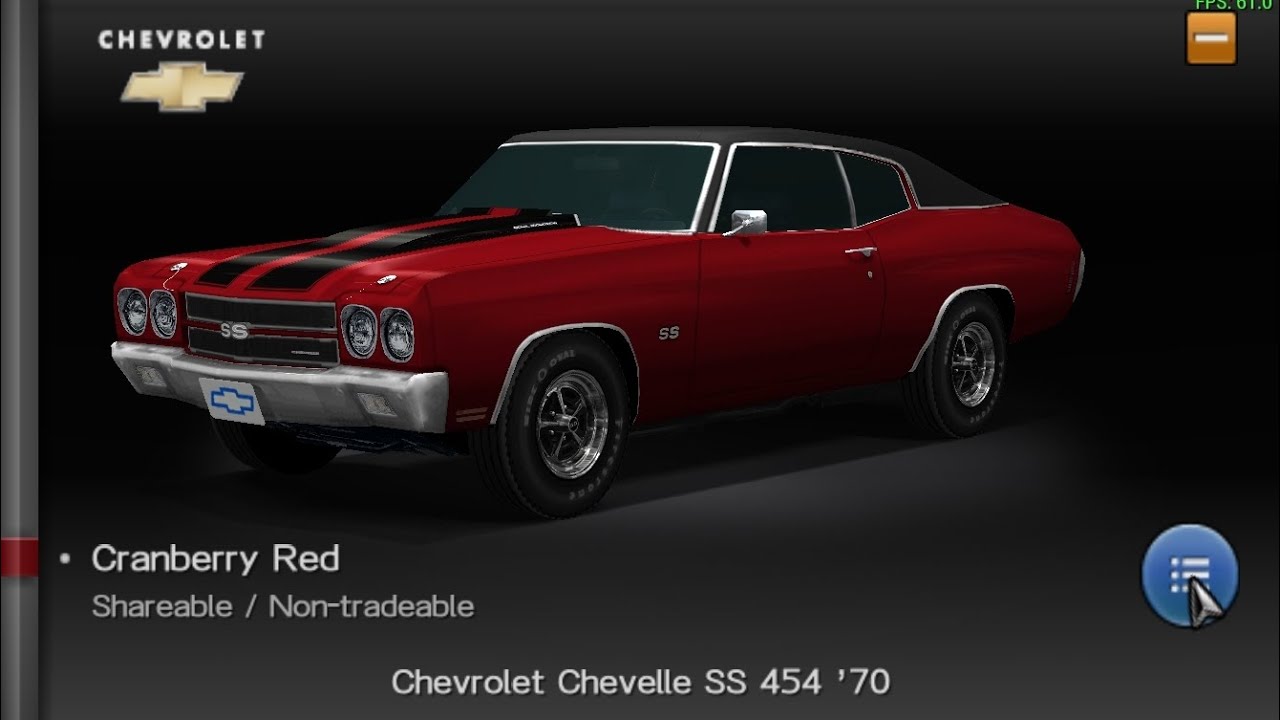 Gran Turismo PSP - Chevrolet Chevelle SS 454 '70 - YouTube