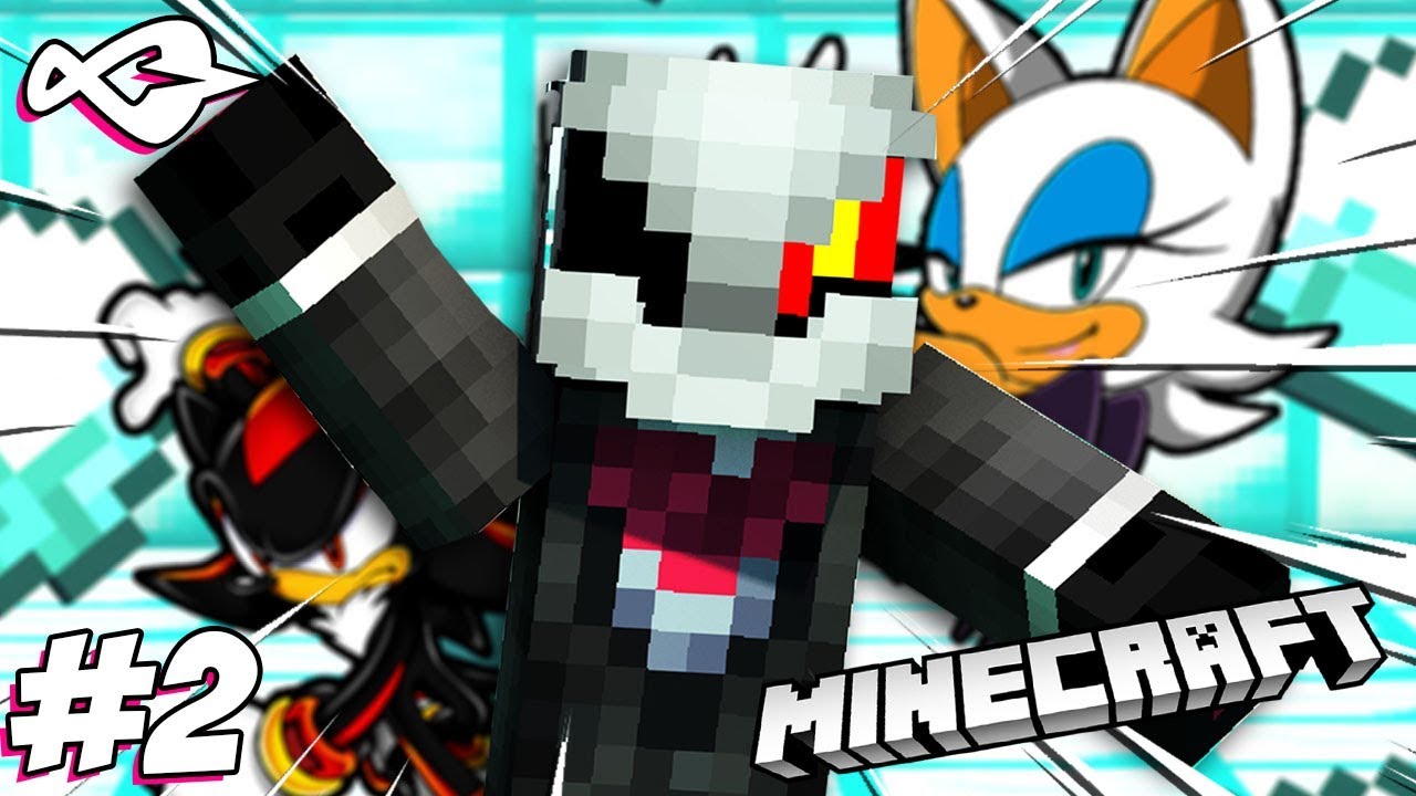 Infinite Plays Minecraft Part 2 ft Shadow - DIAMONDS!!!! - YouTube