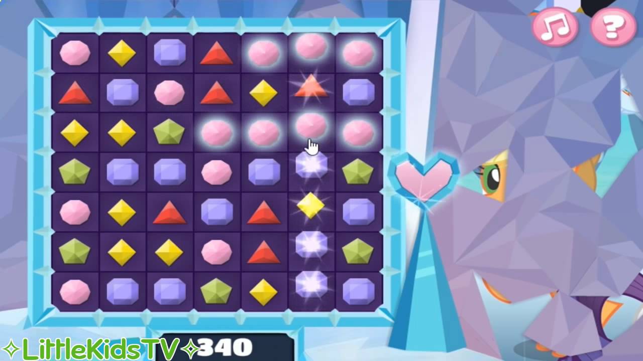 My Little Pony Game - My Little Pony Crystal Match HD 1080p - YouTube