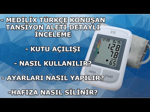 Medilix KD 5915 Türkçe Konuşan Tansiyon Aleti Detaylı İnceleme | Ayarları Nasıl Yapılır?