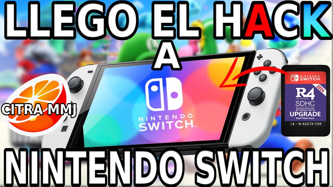 FLASHCARD PIRATA 2024:Para TODOS los modelos de NINTENDO Switch, adiós ...