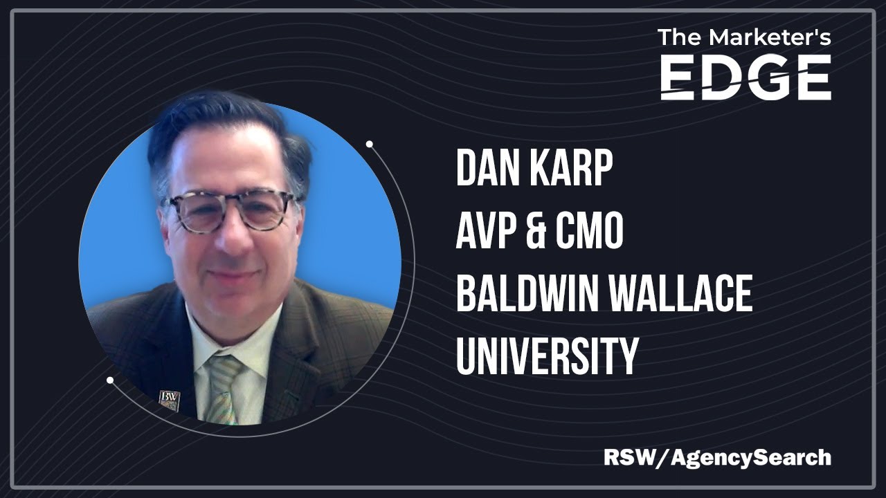 The Marketer's Edge: Dan Karp Interview - YouTube