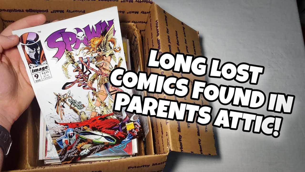 Long Lost Comics FOUND in Parents ATTIC!!! - YouTube