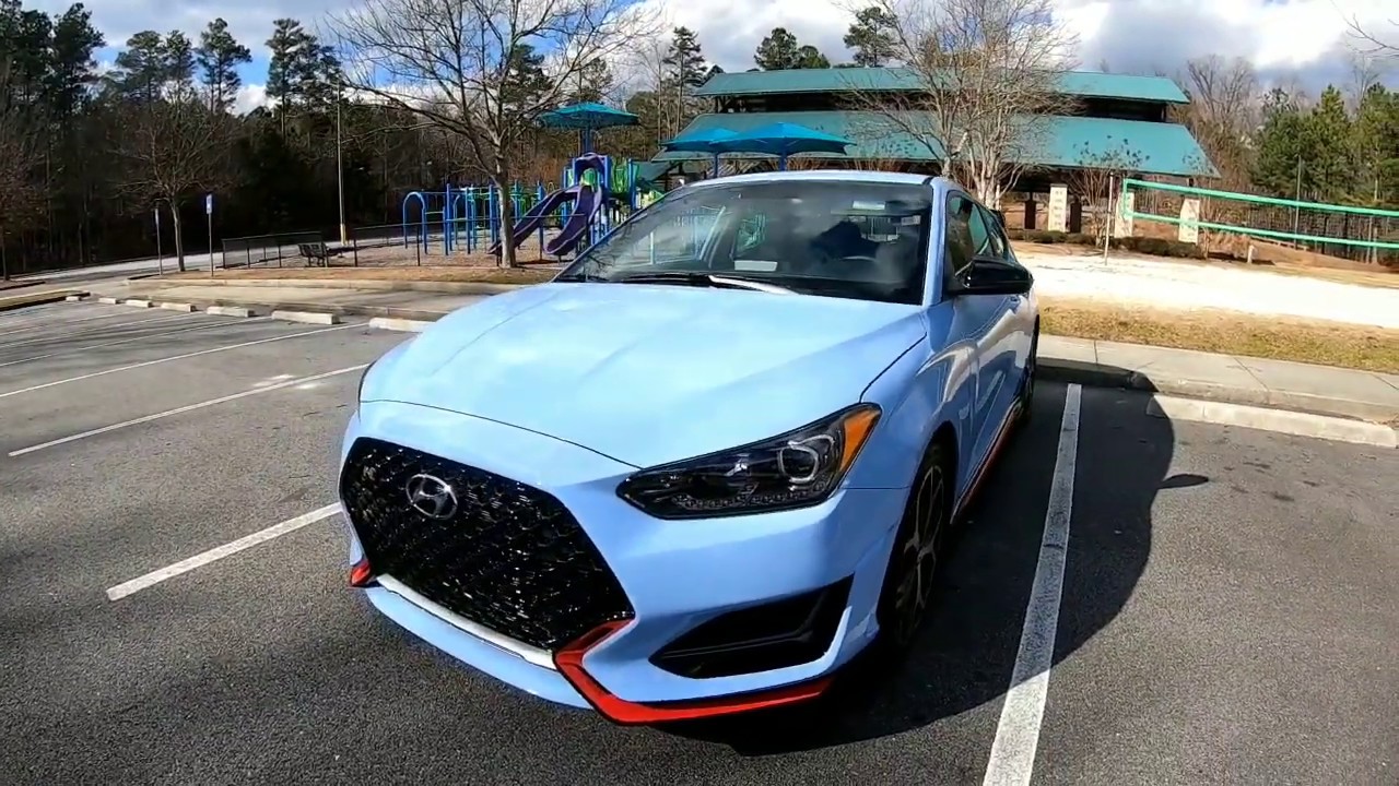 2019 Hyundai Veloster N - Ride Along with Tim - YouTube