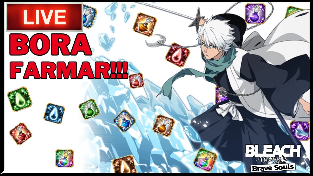 SENKA NA SECUNDARIA E FARME!! - BLEACH BRAVE SOULS - YouTube