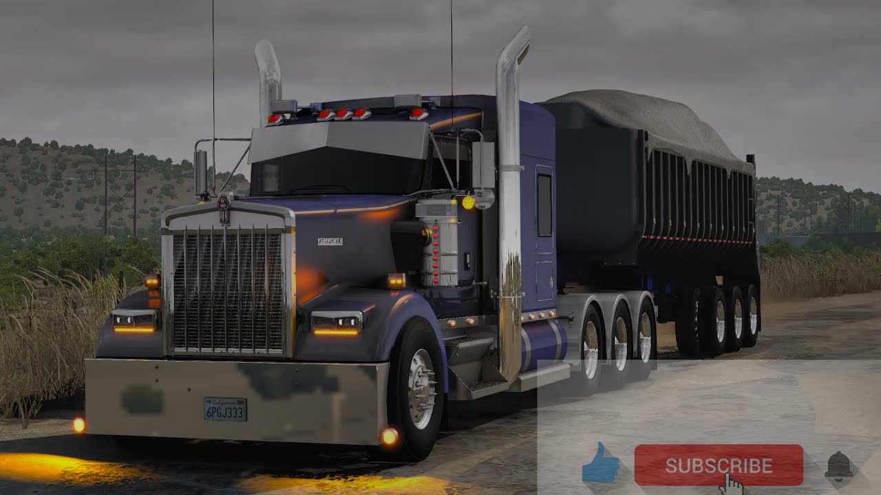 Custom Kenworth w900| ATS 1.39| - YouTube