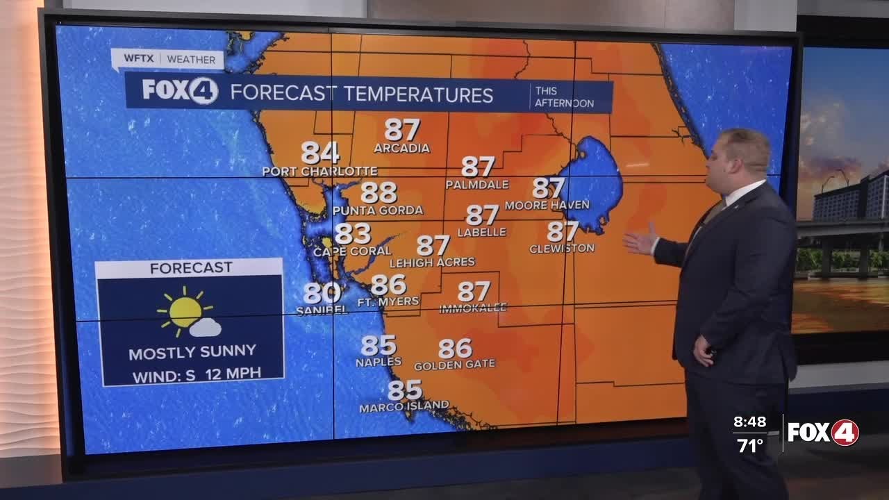 WEATHER: Toasty Wednesday ahead of next cold front - YouTube