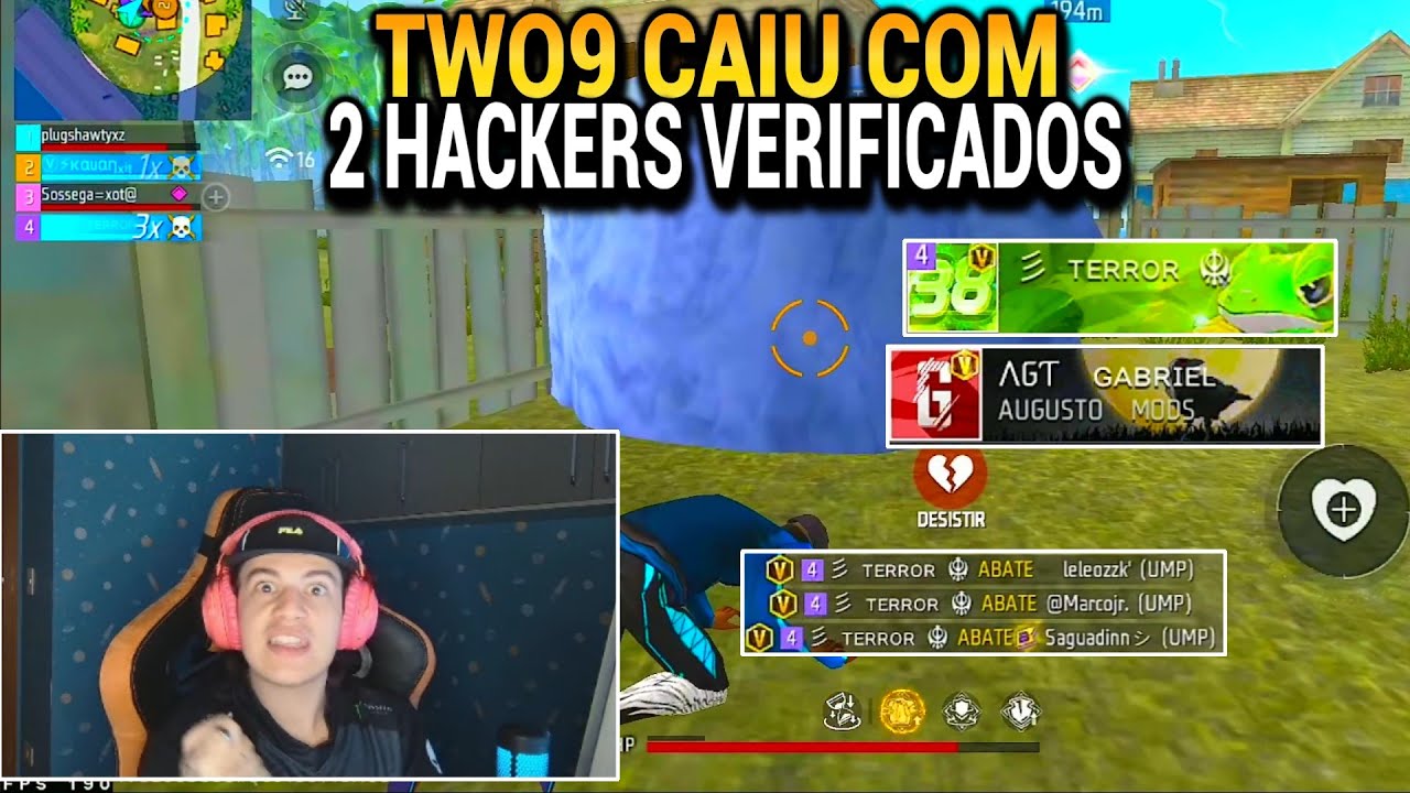 TWO9 CAIU COM 2 HACKERS VERIFICADOS E NINGUÉM ACREDITOU NO QUE VIU, NOVO HACK DO FREE FIRE ...