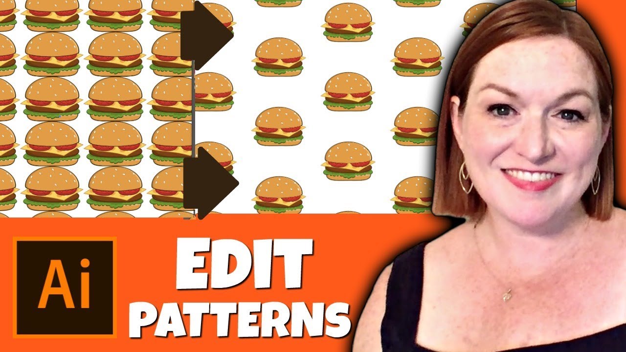 How to Edit a Repeating Pattern in Illustrator 2019 - Create a Seamless ...