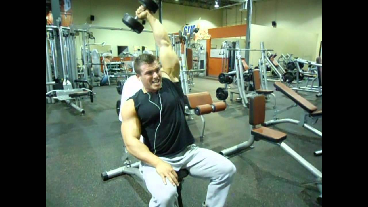 Samuel Dixon Arms workout 8 weeks out! - YouTube