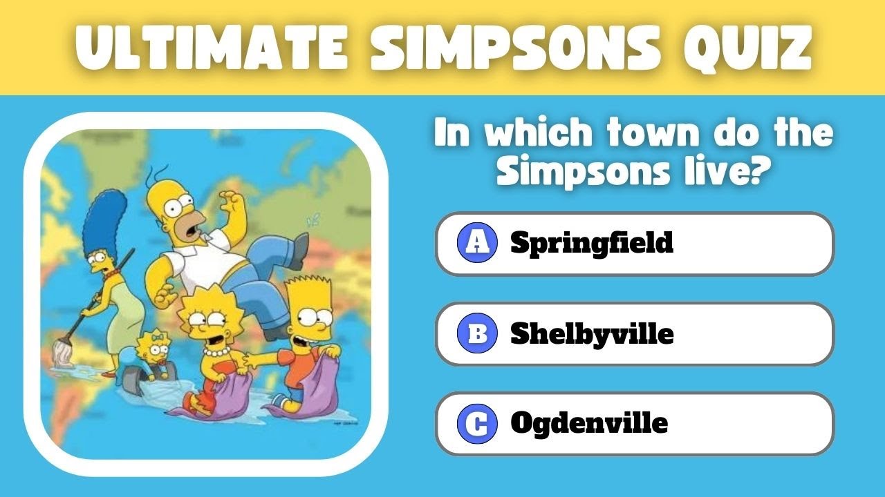 The Simpsons Trivia Quiz Only True Fans Can Ace - Are You One of Them ...
