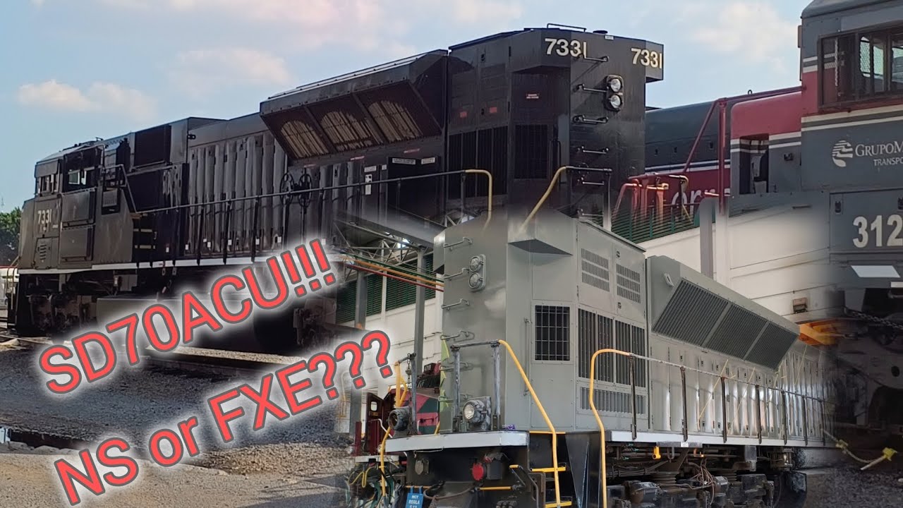 Ferromex estrenará máquinas Pronto! Brand New Ferromex EMD SD70ACU - YouTube