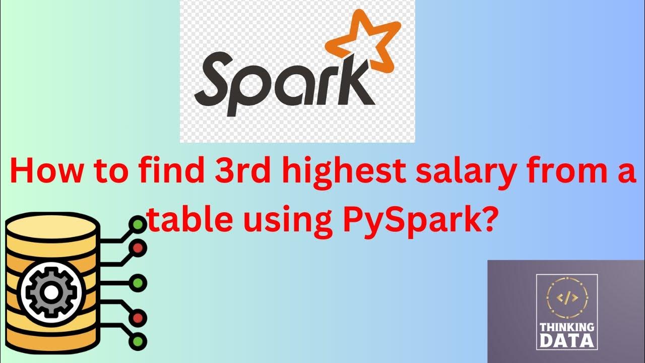 How To Find Third Highest Salary Using PySpark Data Engineer PySpark how-to-find-third-highest-salary-using-pyspark-data-engineer-pyspark