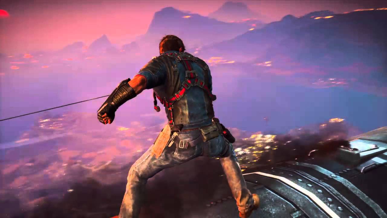 Just Cause 3 Rico rides a missile (possibly spoilers) - YouTube