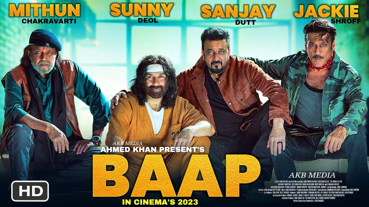 BAAP Movie | Sunny Deol | Sanjay Dutt | Jackie Shroff, Mithun Chakravarti, Baap Movie Teaser ...