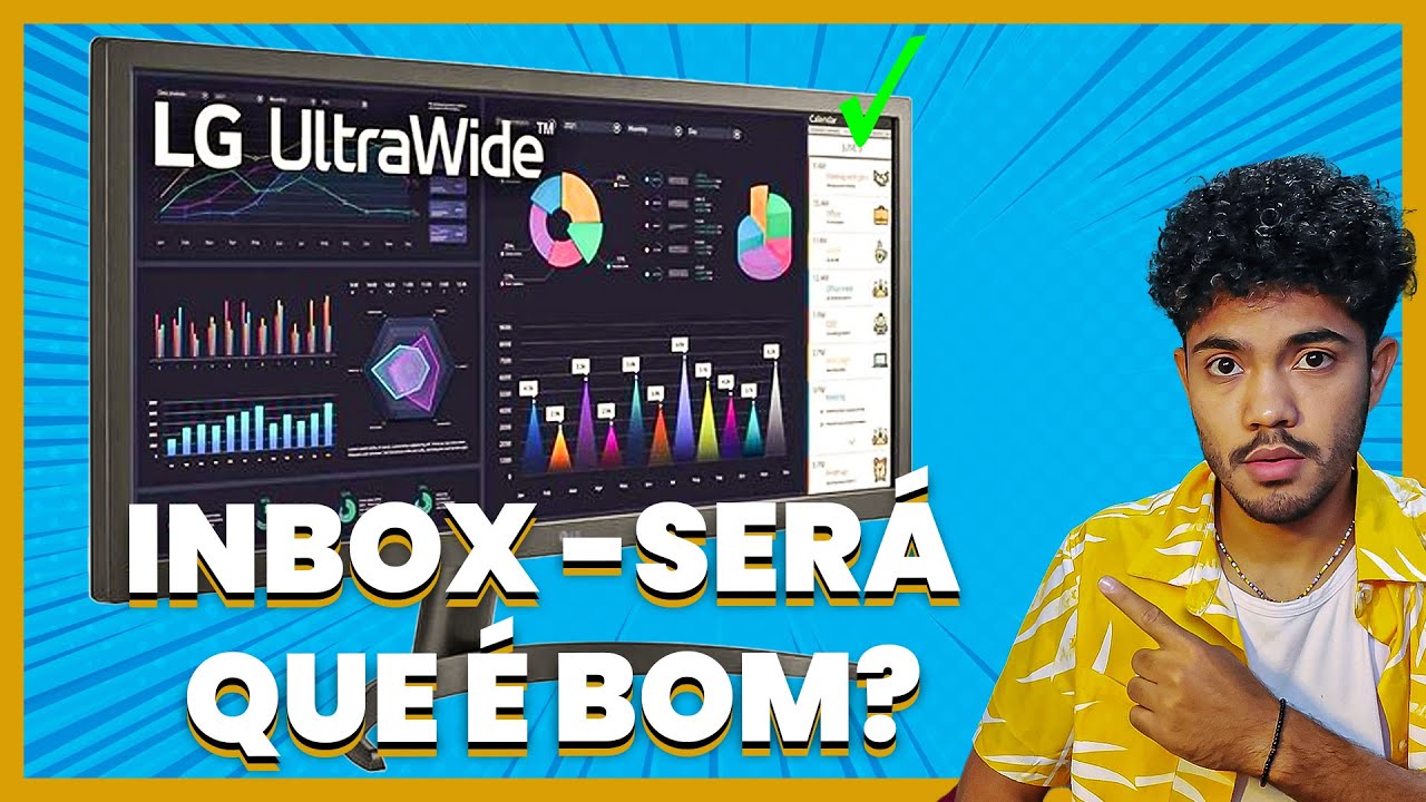 INBOX DO MONITOR ULTRAWIDE 26" IPS FULLHD 21:9 | O melhor Custo ...