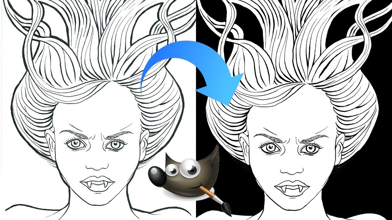 How To Edit Traditional Art And Change Background Color In GIMP YouTube how-to-edit-traditional-art-and-change-background-color-in-gimp-youtube