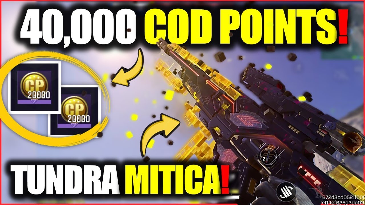 ACTIVISION ME MANDA 40,000 COD POINTS + SKIN MITICA 🔥 - YouTube
