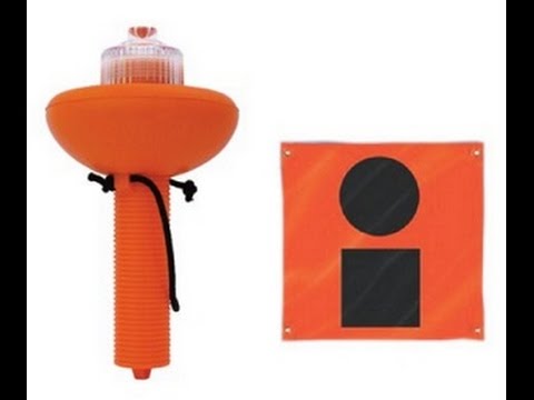 LED SOS Distress Light for boaters. - YouTube