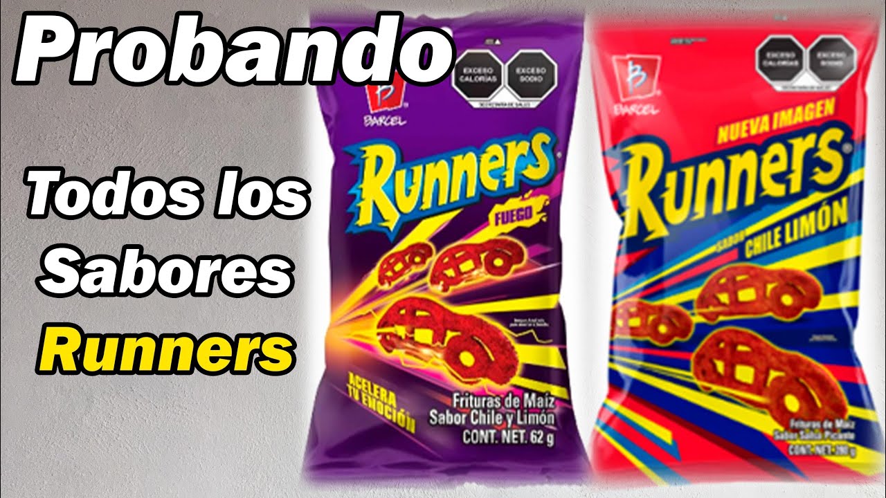 Probando todos los Sabores de Runners Barcel - YouTube