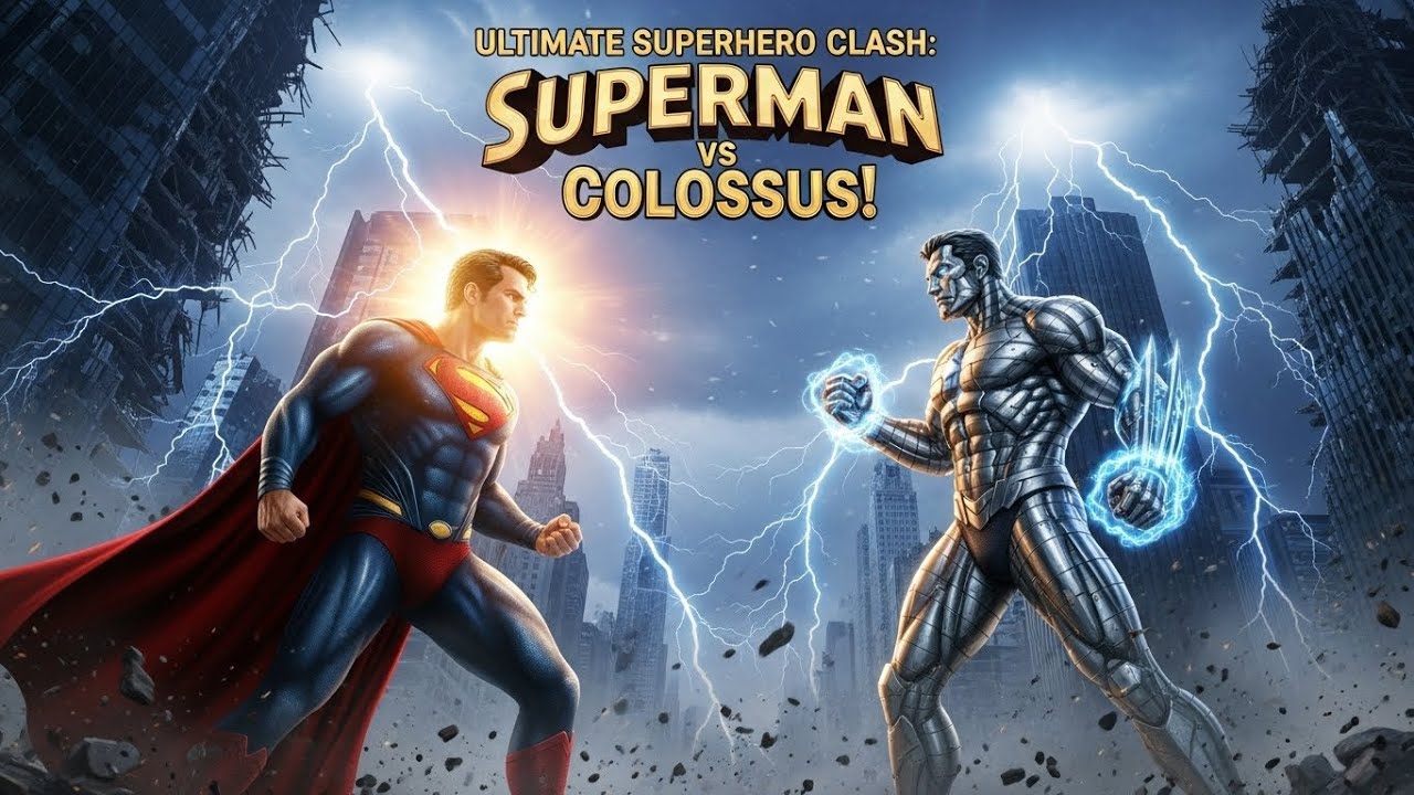 Superman vs Colossus: Epic Clash of Power, Endurance, and Philosophy ...