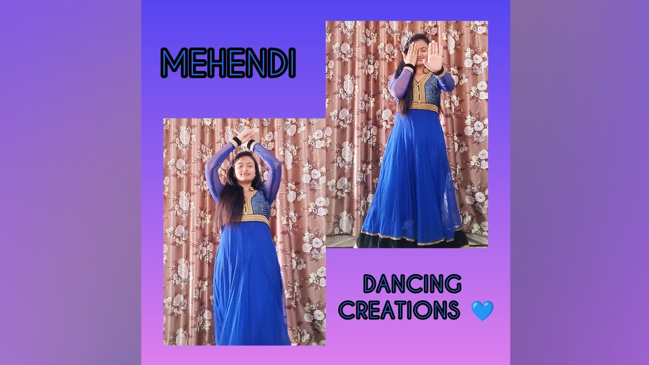 Mehendi|Dhvani Bhanushali|Dancing Creations 💙|Bollywood Garba Choreography|Karva Chauth Special ...
