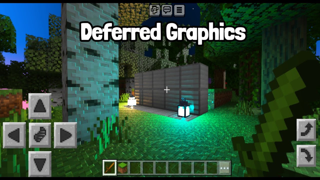 Deferred Graphics Minecraft Bedrock 1.21 BETA Android - YouTube