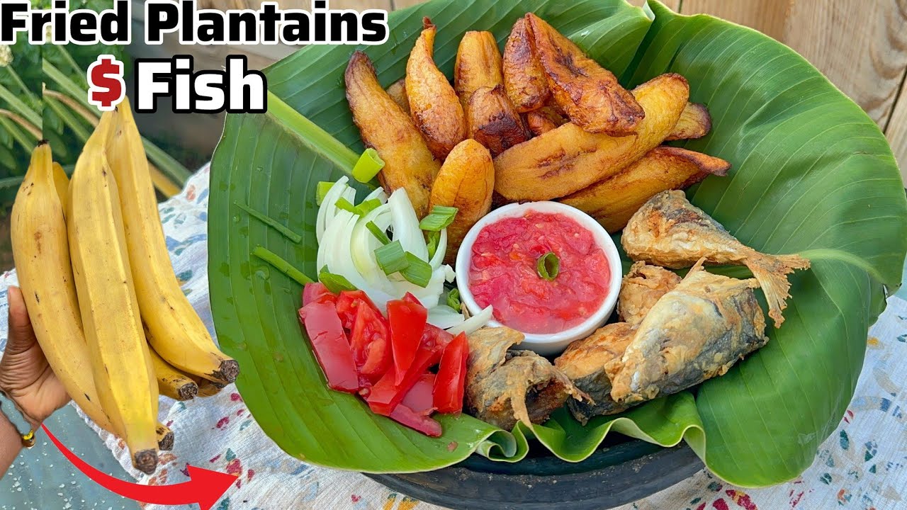 Ghana fried plantains recipe/most delicious Ghanaian pepper sauce,fried ...