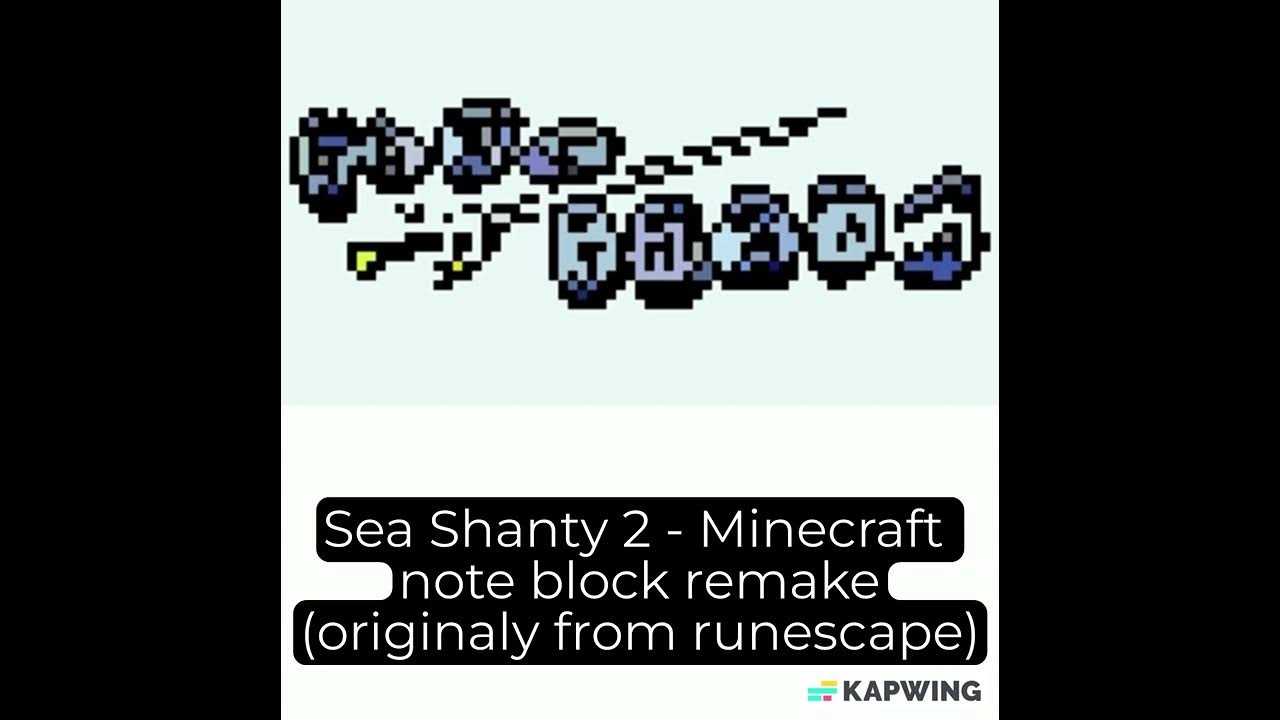 Sea Shanty 2 - Minecraft note block cover - YouTube