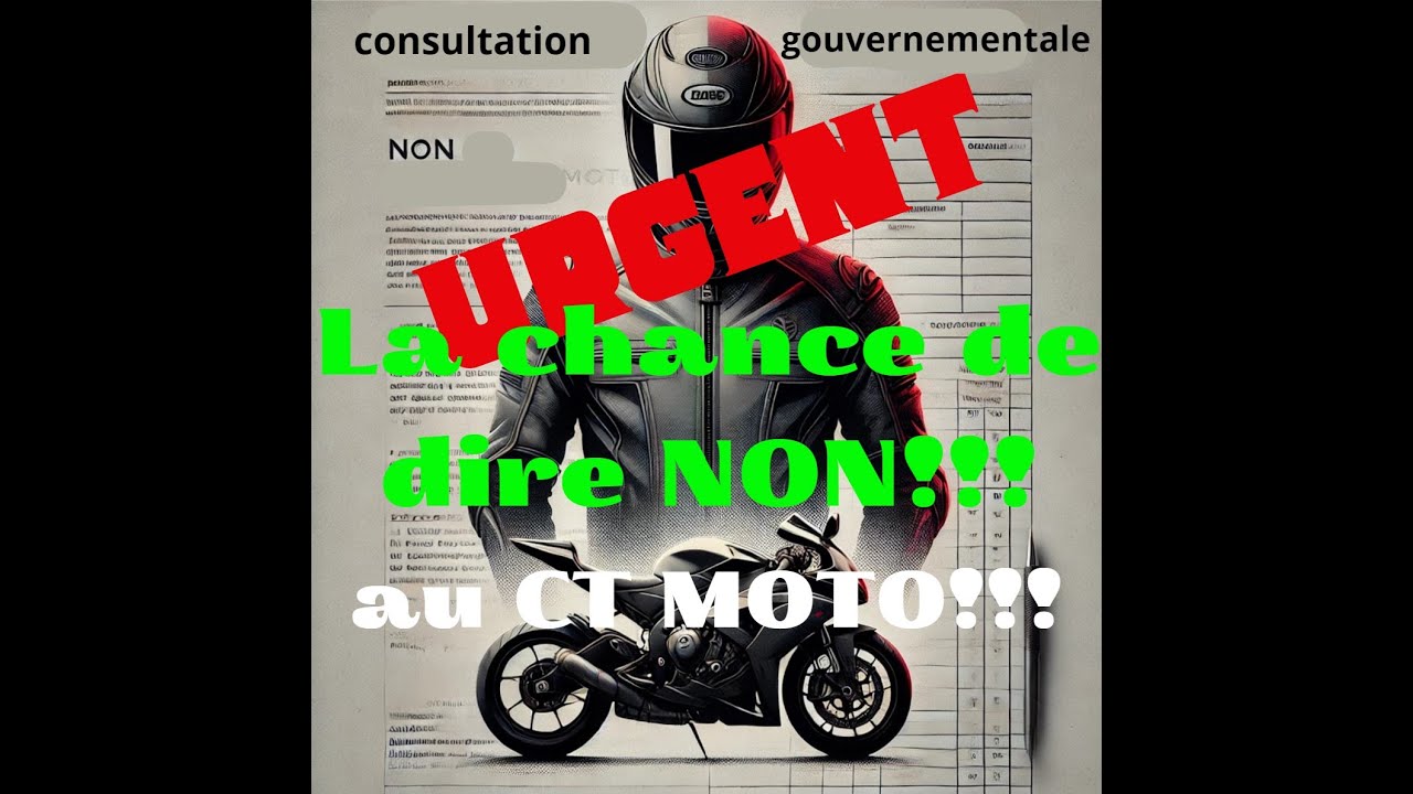 ⚠️ URGENT : Dernière Chance pour Dire NON au Contrôle Technique Moto ...