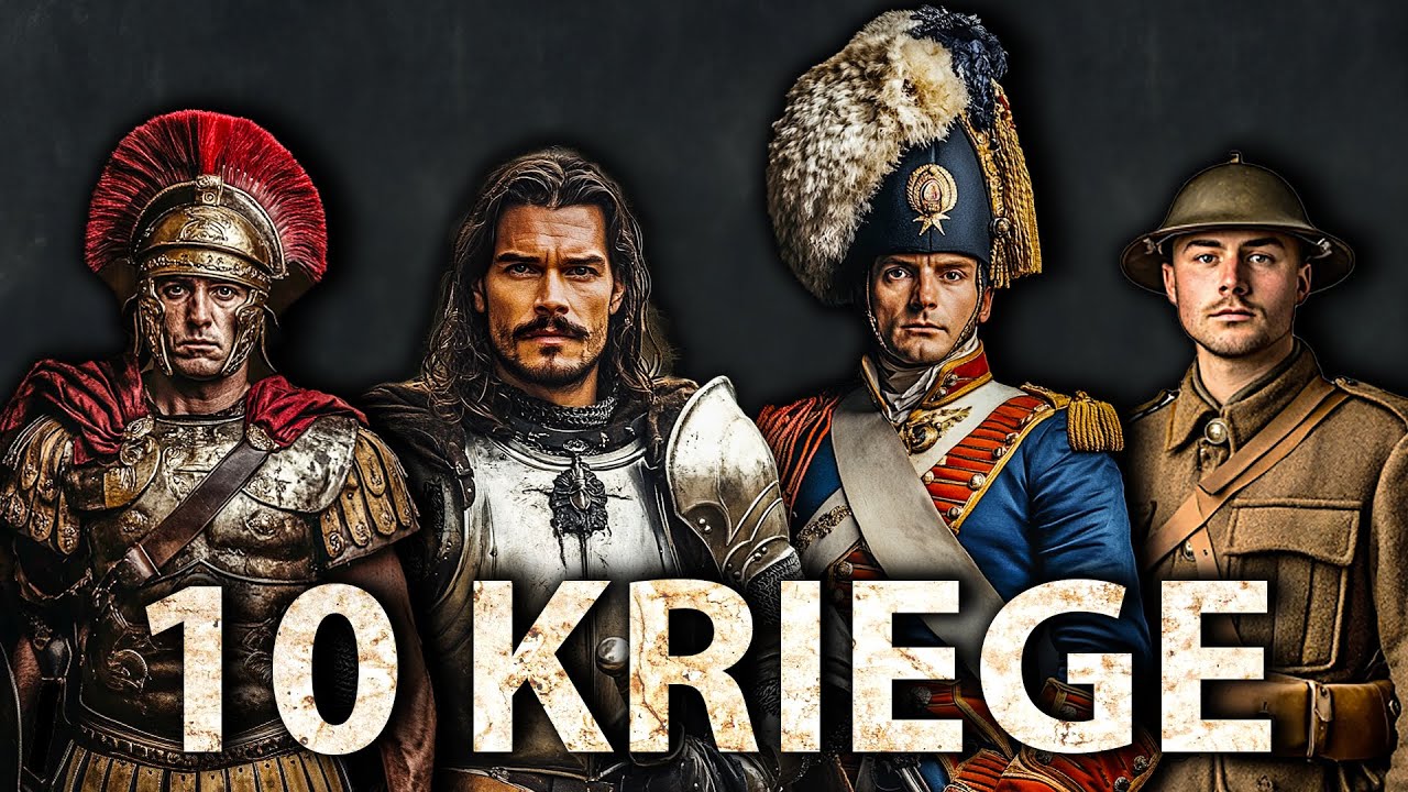 Die 10 wichtigsten Kriege der Geschichte - YouTube