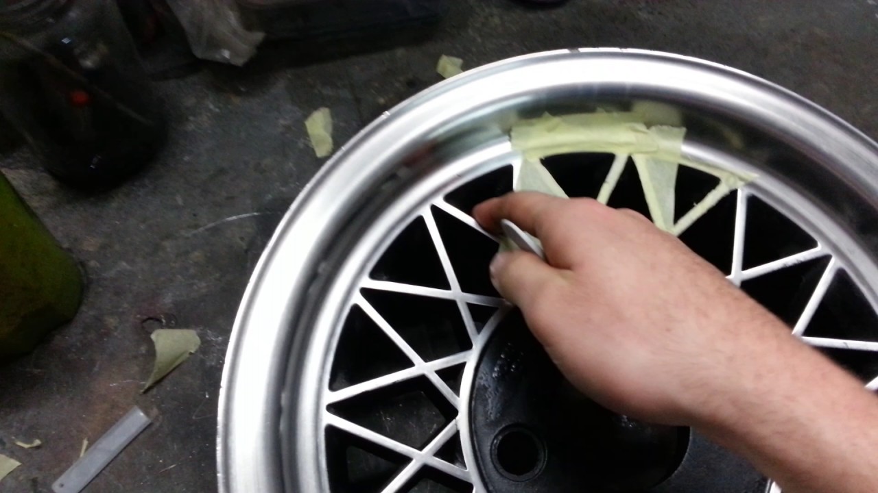 How to mask hotwire wheels - YouTube