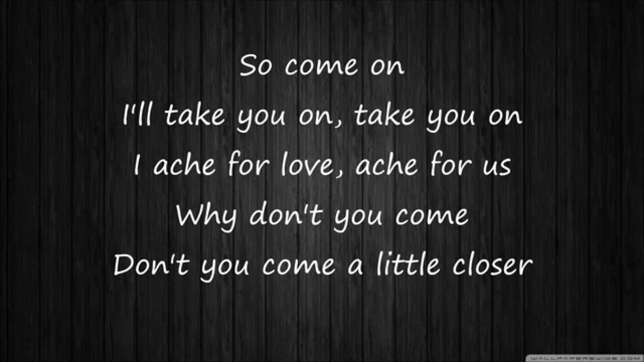 Sia - Fire Meet Gasoline (Lyrics) - YouTube