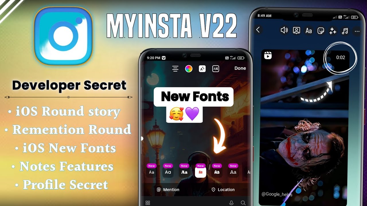 Myinsta New Version v22 🚀 iOS Instagram on Android | my insta v21 / Honista iphone story ⚡ ...