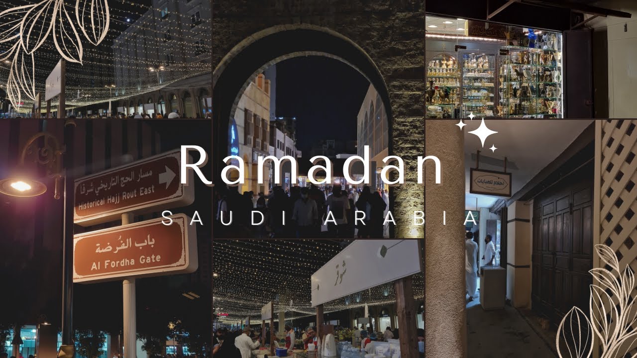 My Ramadan in Saudi Arabia | Historic City | Ramdan Night Out VLOG # ...