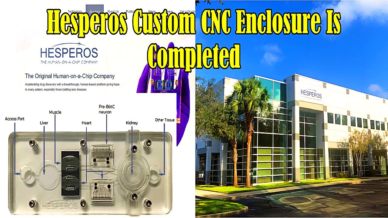 Hesperos Custom CNC Enclosure Is Completed... - YouTube