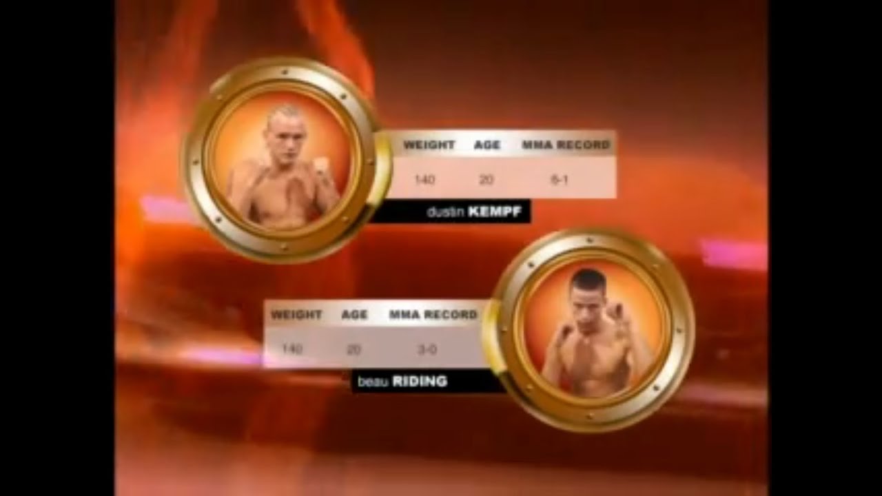 ECF7 [Beau Ridings vs Dustin Kempf II] - YouTube