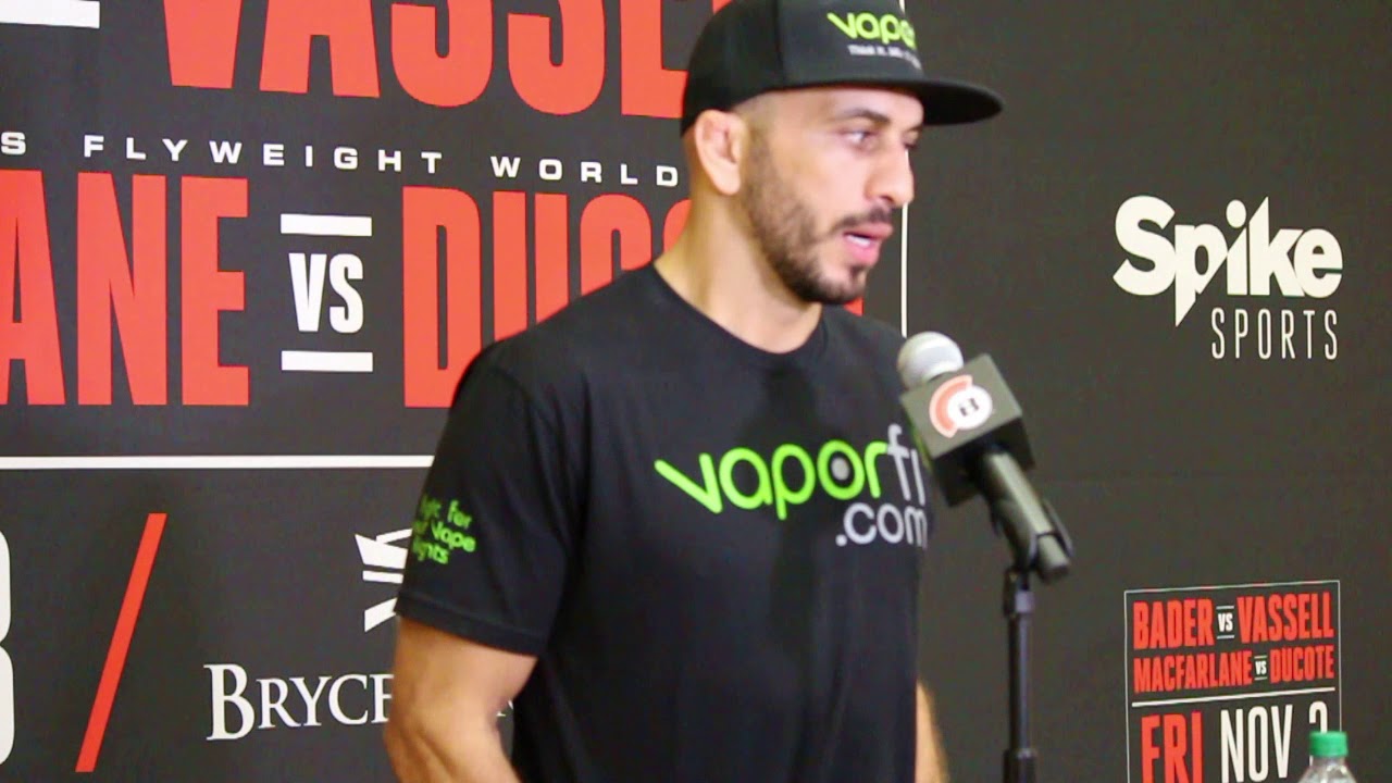Bellator 186: Saad Awad Talks His Finish of Zach Freeman - YouTube