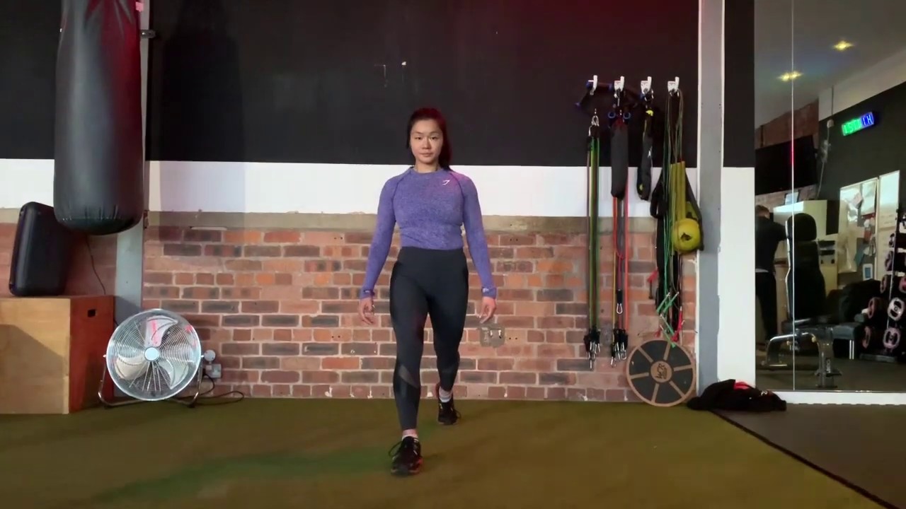 FlexFit Bodyweight Exercise Library: Split Squats - YouTube